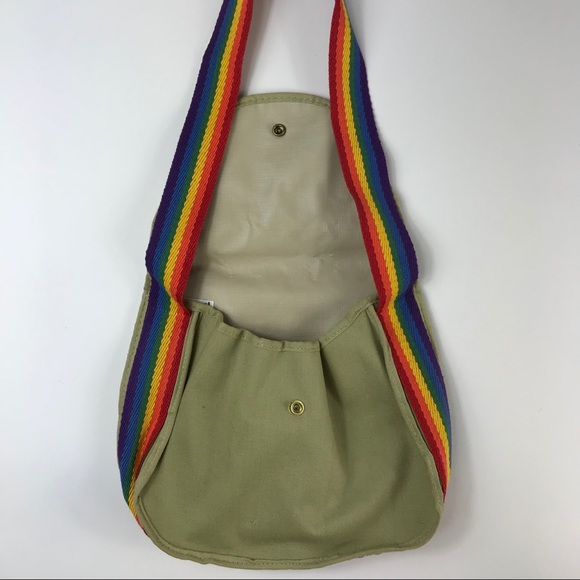 Avon | Bags | Vintage Avon Colorworks Canvas Rainbow Bag | Poshmark